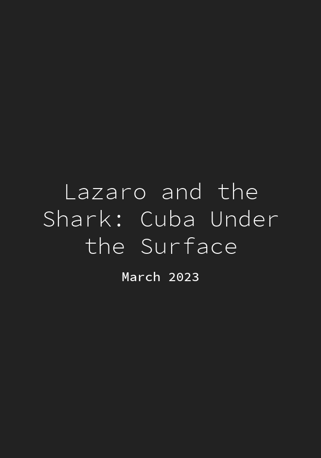 Lazaro and the Shark: Cuba Under the Surface - CineWish - We Love Cinema